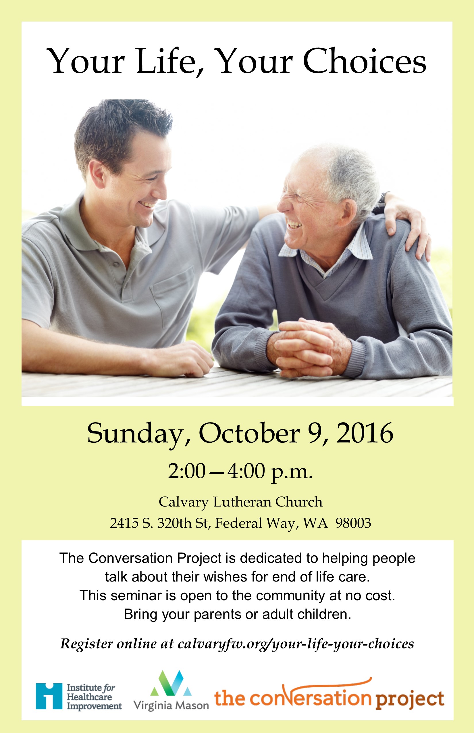 Your Life, Your Choices — A Conversation | Gray Connections